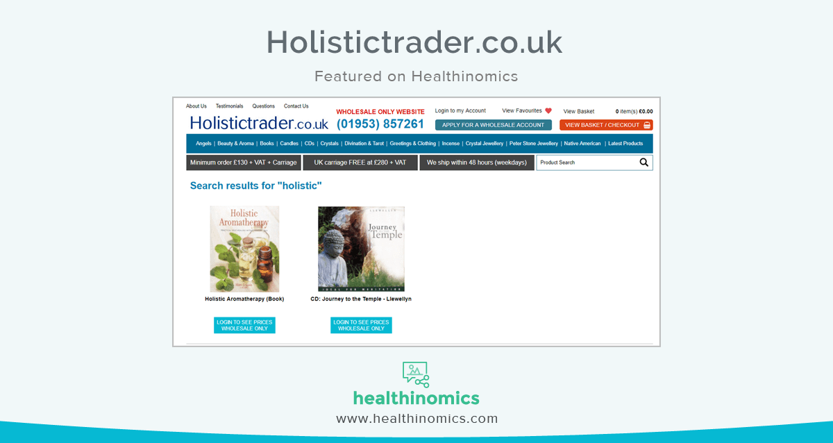 The BEST Online Sites To Find Wholesale Holistic Supplies - Healthinomics