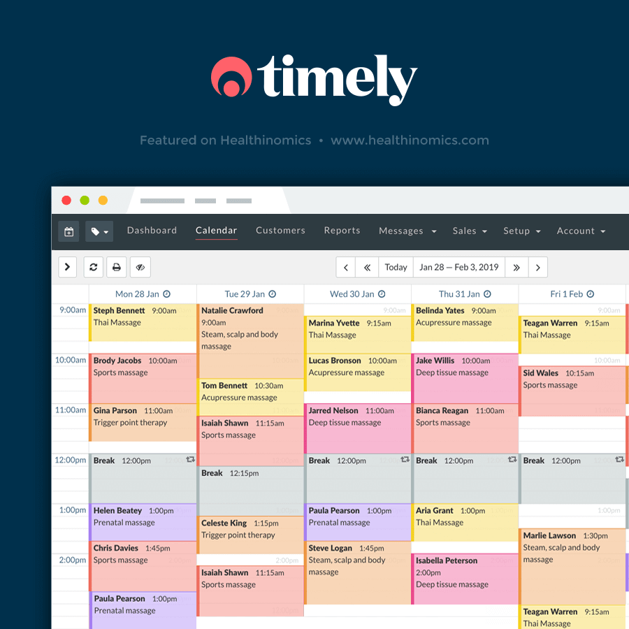 20 Online Scheduling Software For Health And Wellness Professionals