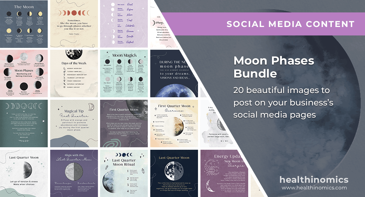 Moon Phases Bundle - Healthinomics