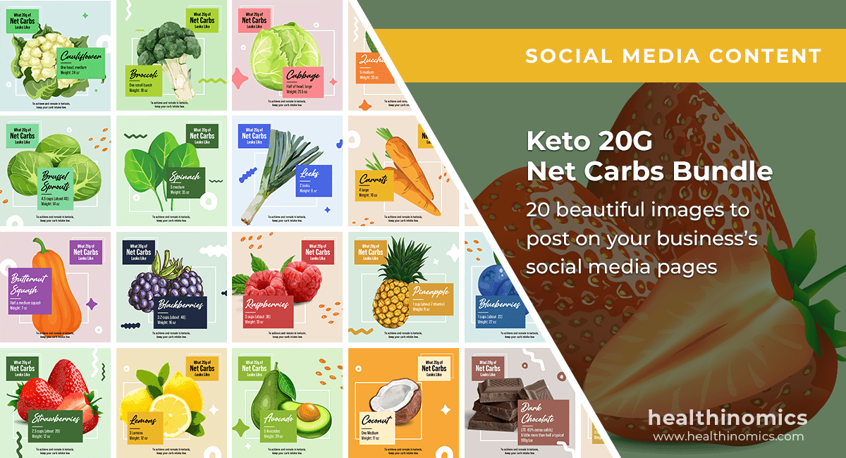 Keto 20g Of Net Carbs Bundle - Healthinomics