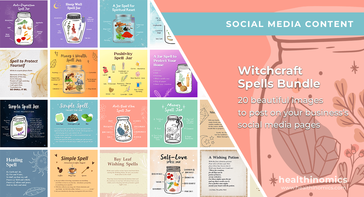 Witchcraft Spells Bundle - Healthinomics