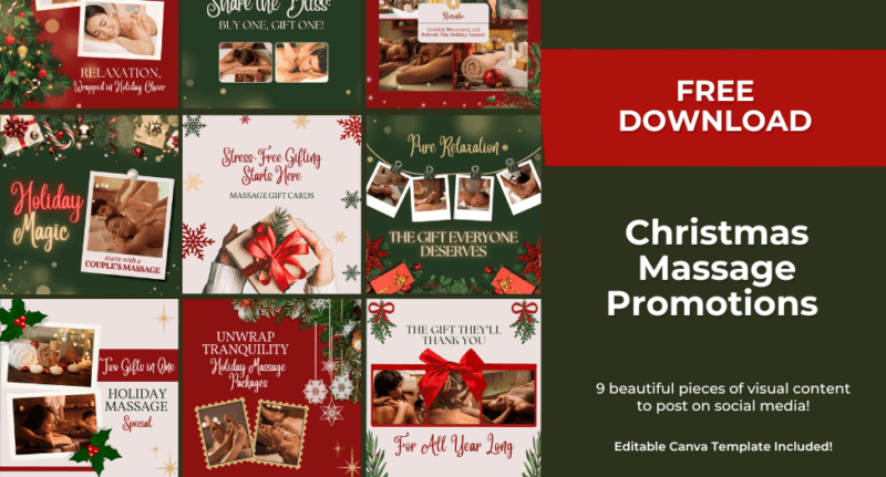 Christmas Massage Promotions - Healthinomics