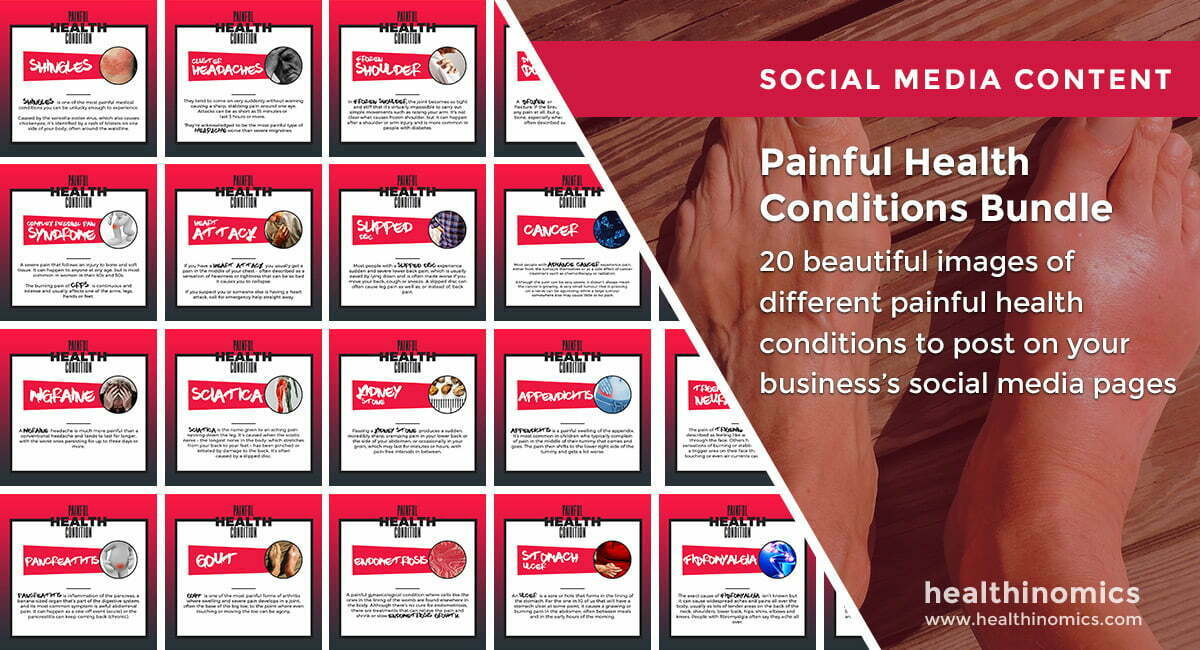 Painful Health Conditions Bundle - Healthinomics