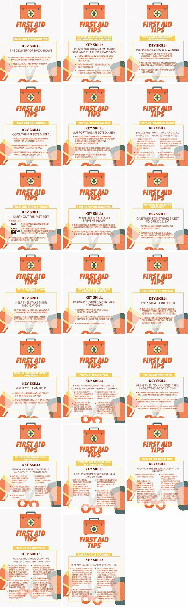 First Aid Tips Bundle - Healthinomics