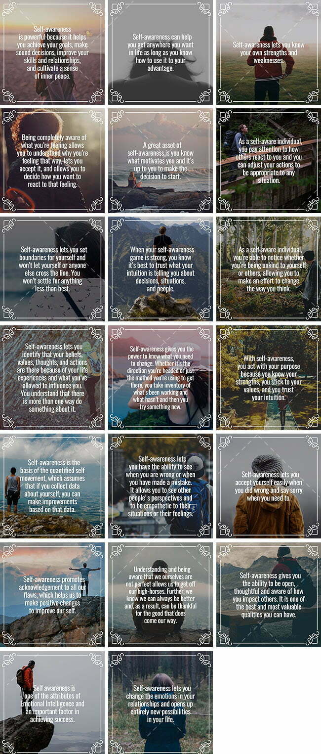 Power Of Self-Awareness Bundle - Healthinomics