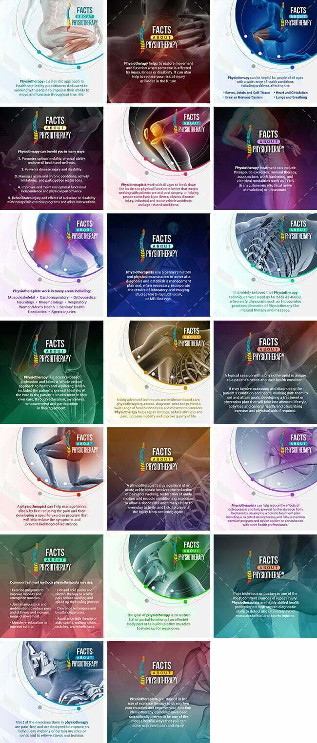 Physiotherapy Facts Bundle - Healthinomics