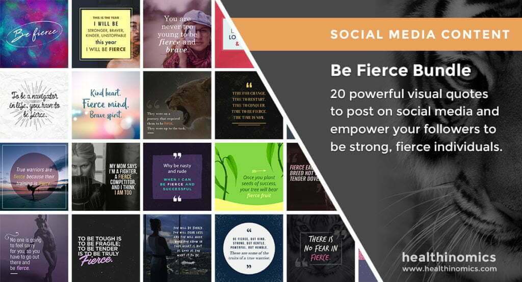 Be Fierce Bundle - Healthinomics