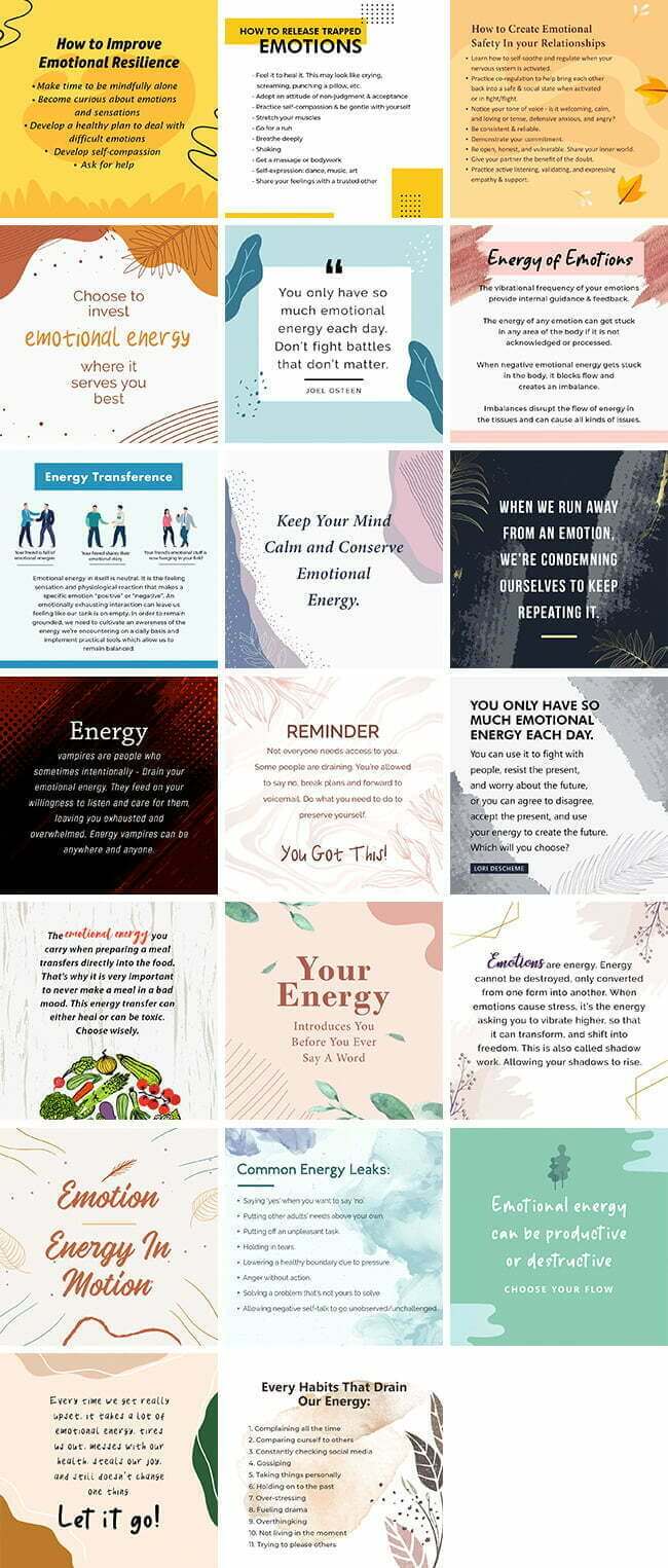 Emotional Energy Bundle - Healthinomics