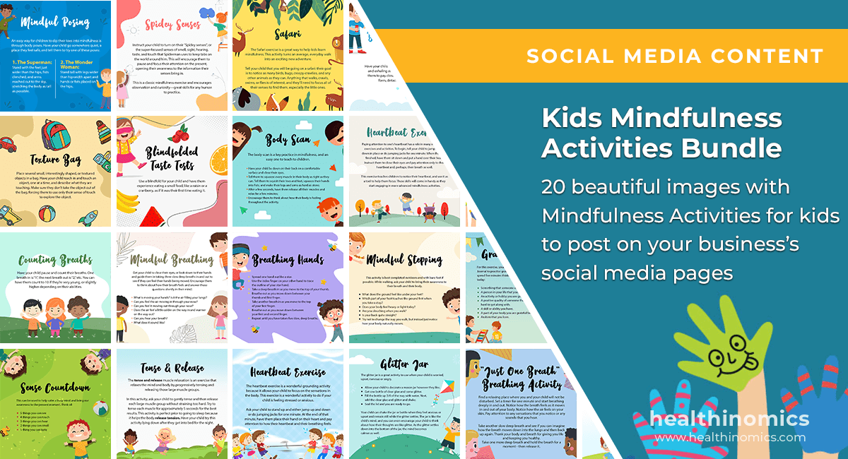 Kids Mindfulness Activities Bundle - Healthinomics