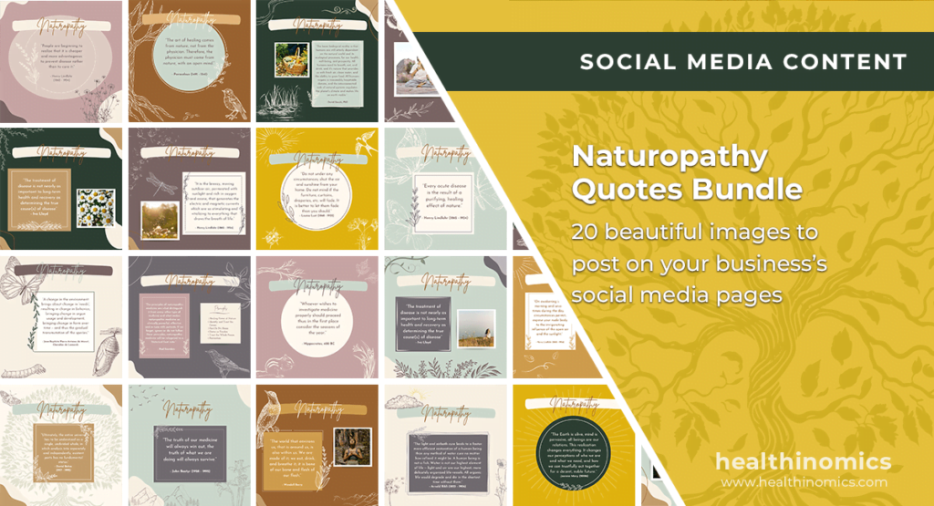 Healthinomics | Ready-Made Social Media Images