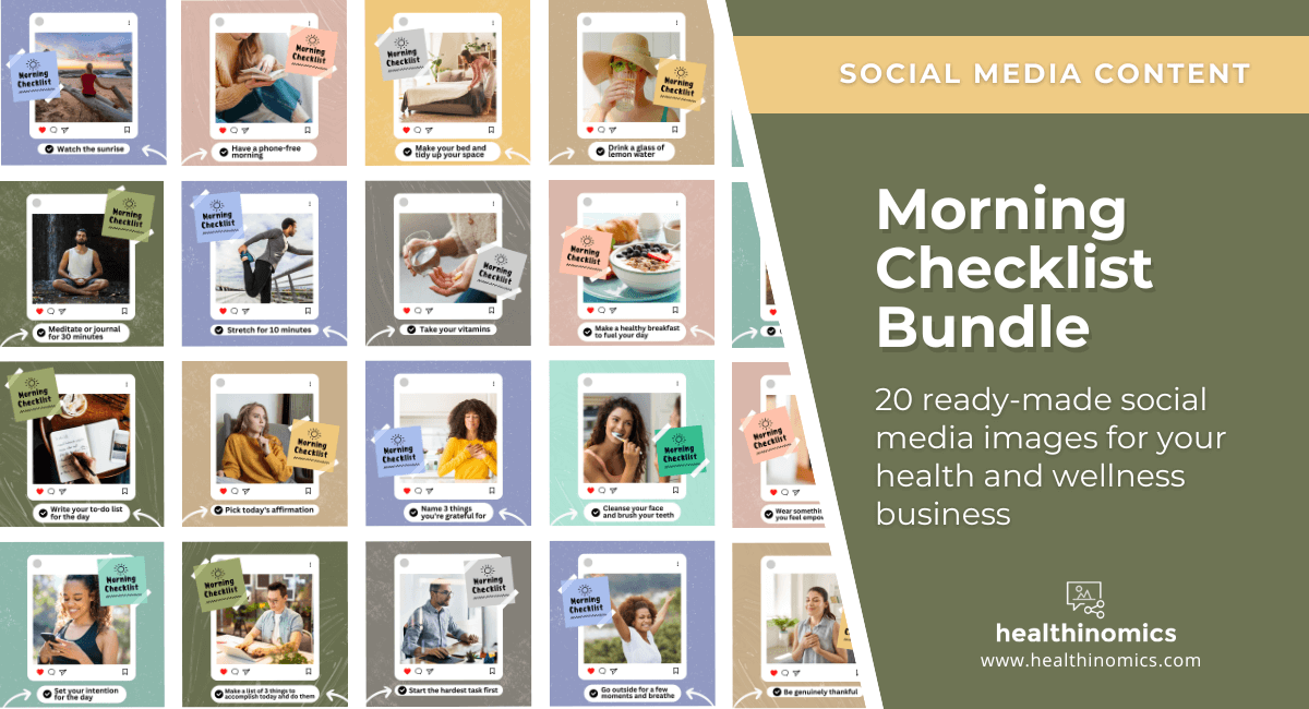 Morning Checklist Bundle - Healthinomics