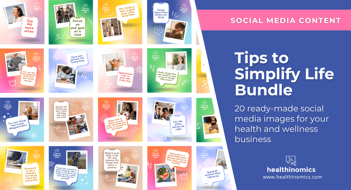 Tips To Simplify Life Bundle - Healthinomics