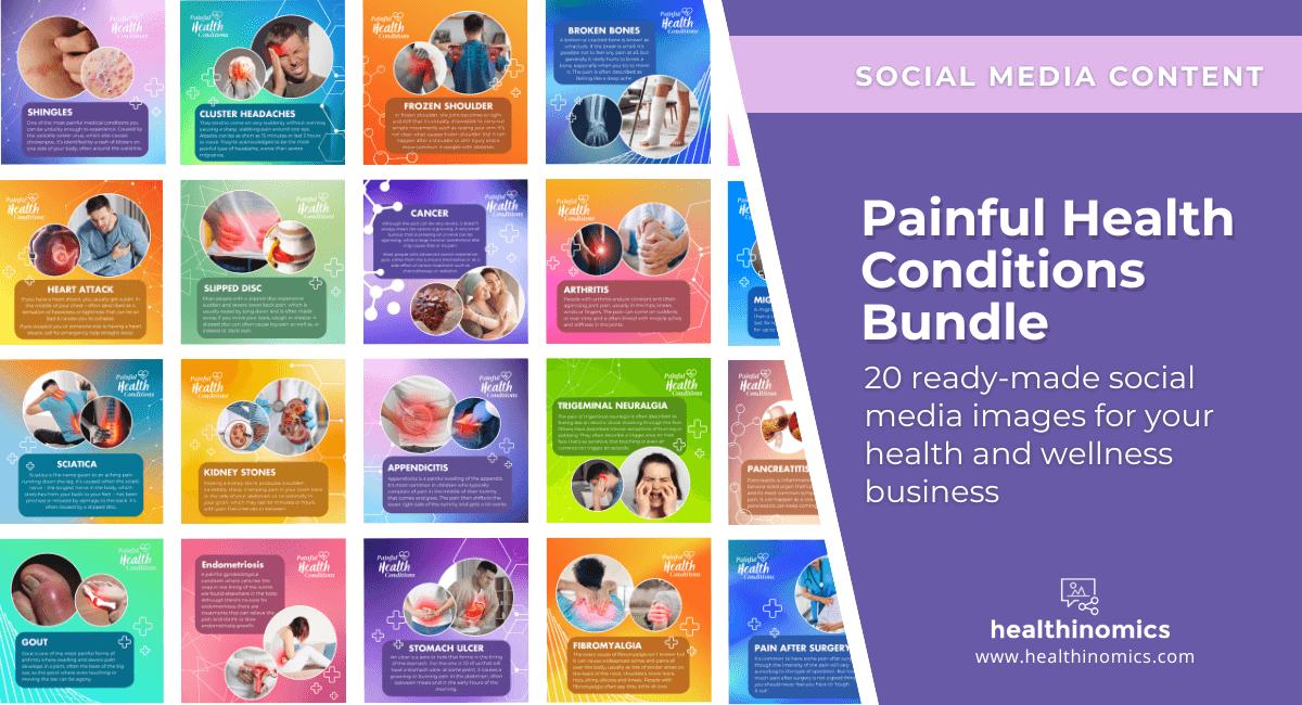 Painful Health Conditions Bundle - Healthinomics